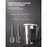 FOHERE 6 Speed Hand Mixer with Turbo Boost, Kitchen Hand Held Mixer ...