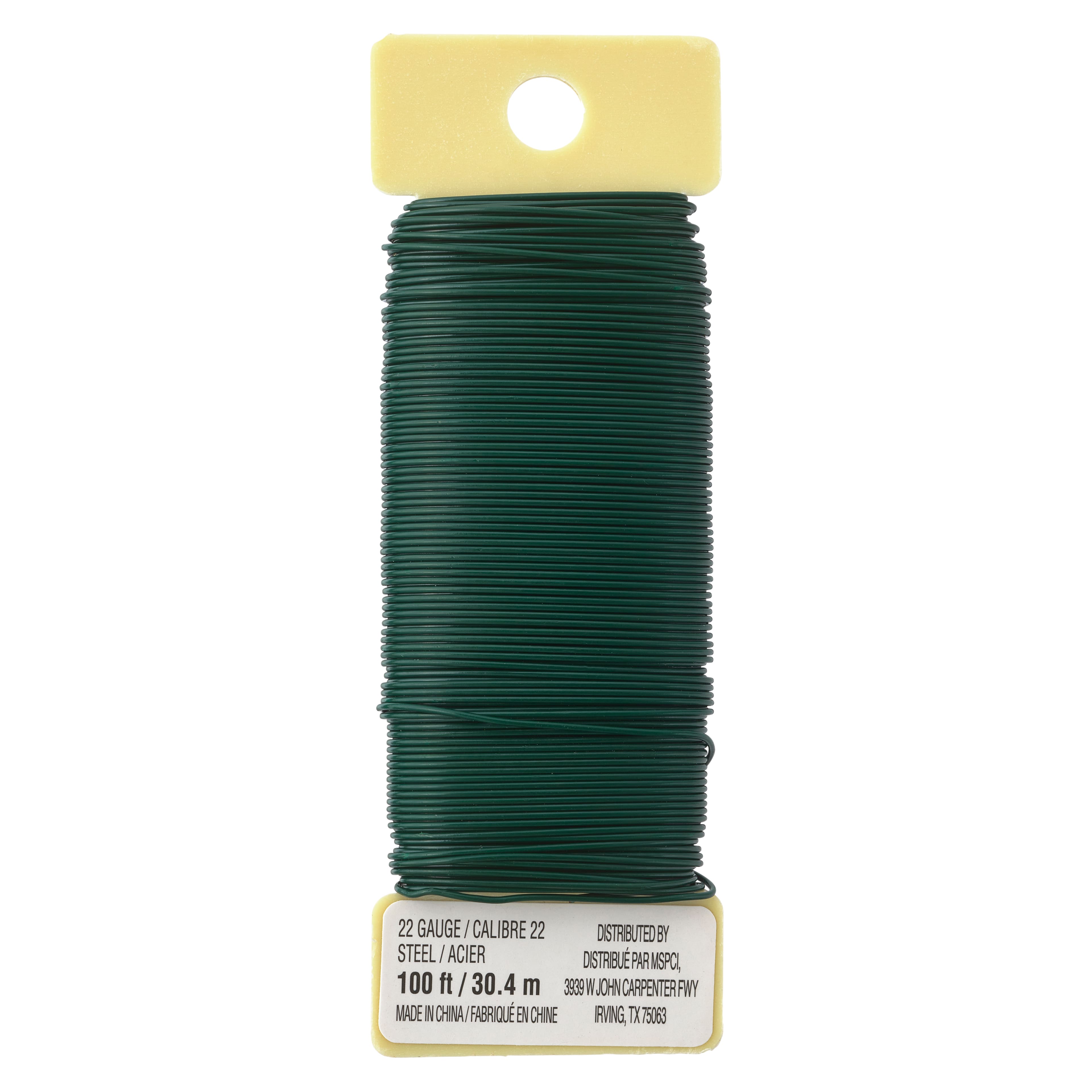 40 Pack: 22 Gauge Green Floral Paddle Wire by Ashland® - Walmart.com