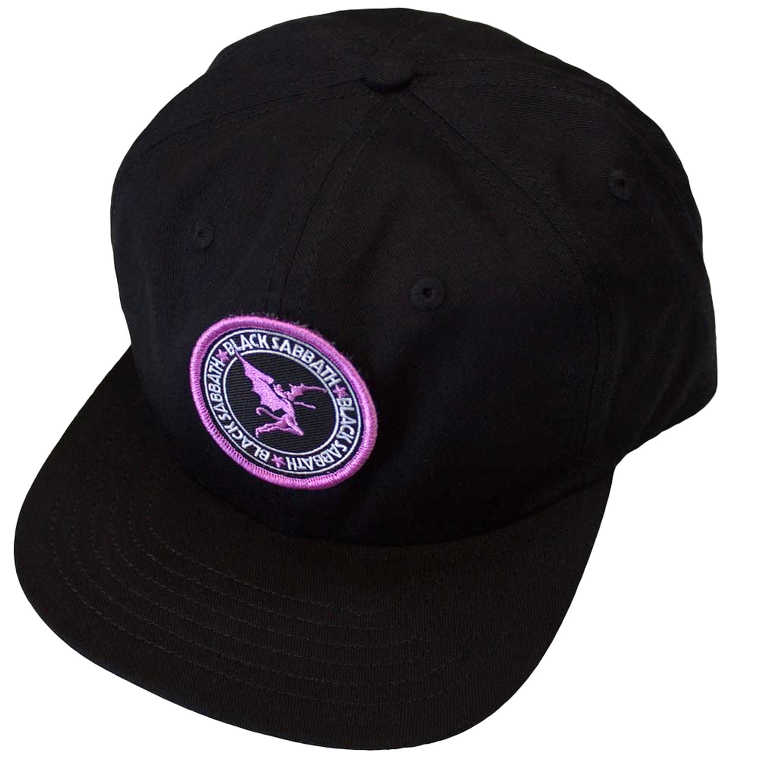 Click here for Black Sabbath Adult Purple Daemon Emblem Baseball... prices