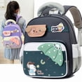 2026 New Navy Blue Cartoon Dog Backpack with Cute Umbrella Decoration ...