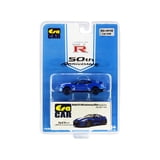 Nissan GT-R (RHD) Bayside Blue with White Stripe "50th Anniversary ...