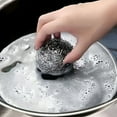 ACDANC 2026 New 4 Pack Stainless Steel Scourers,Steel Wool Scrubber Pad ...