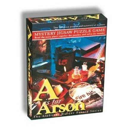 TDC Games A is for Arson Alphabet Mystery Puzzle | Walmart Canada