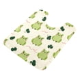 Bathroom Plush Absorbent Mat Combined U-Shaped Square Pad Bath Mat ...