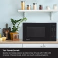 Open Box Magic Chef 1000 Watt 1.1 Cubic Feet Digital Touch Microwave ...