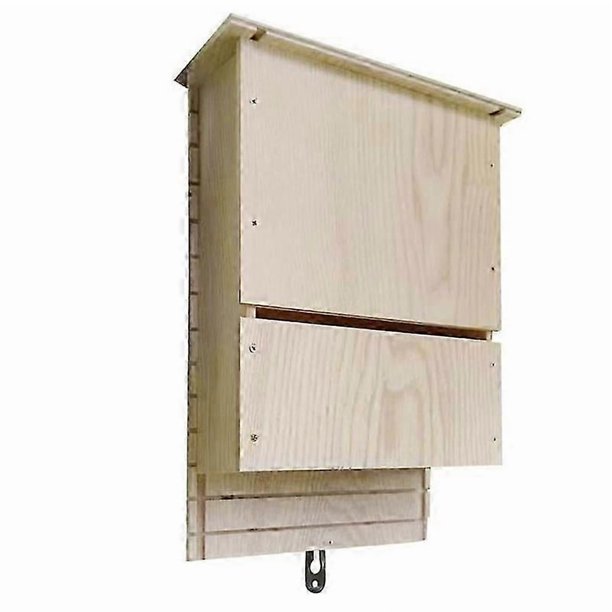 Large Outdoor Bat House, Wooden Box, Untreated Spiral Bat House, A ...
