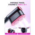 Dr Flash Portable Garment Steamer & Iron, LED Display Fast Heating ...