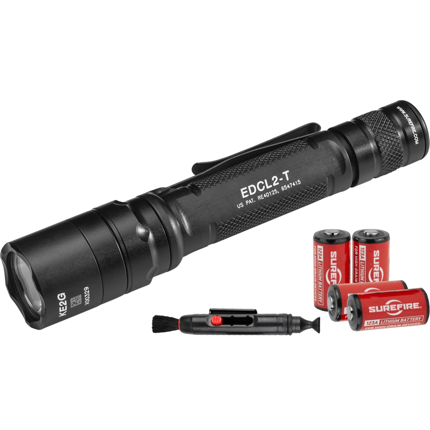 SureFire EDCL2-T Dual-Output LED Everyday Carry Flashlight - 1200 ...