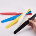 5PCS Screen Printing Spatula 1.2” Width Plastic Spatulas Ink Scoop ...
