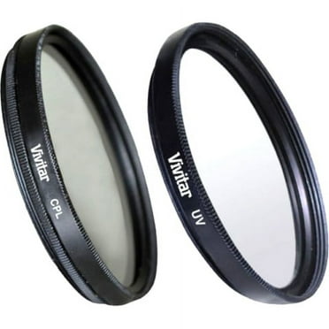 Vivitar 3-Piece Filter Kit 62mm for Digital Camera/Video UV/CPL/ND8 ...