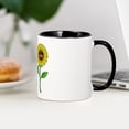 CafePress - Sunflowers Sunflower Natural Garden Hobby Gardener - 11 oz ...