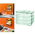 Pitycbo Side Dishes Rack Countertop Storage Dish Tray Prepare Dishes 3 ...