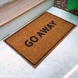 Ninamar Door Mat Go Away Natural Coir - 29.5 x 17.5 inch - Walmart.com