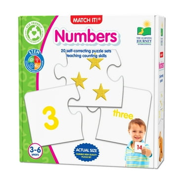 The Learning Journey Match It! Numbers - Walmart.com