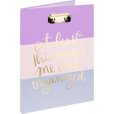 Dayna Lee Large Padfolio with Clipboard Cover and Letter-Size Writing ...
