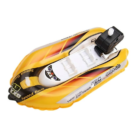Inflatable wind-up boat for kids, wind-up boat, ship model, bath toy ...