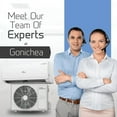 Dual Zone Ceiling Cassette 21 SEER2 Ductless Mini Split Air Conditioner ...