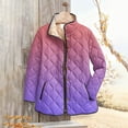 Audhol Women's Quilted Lightweight Jackets, Printed Plus Size Women's ...