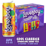 Loverboy Hard Tea Variety Pack 8 Cans 12 fl oz Alcohol Beverage ...