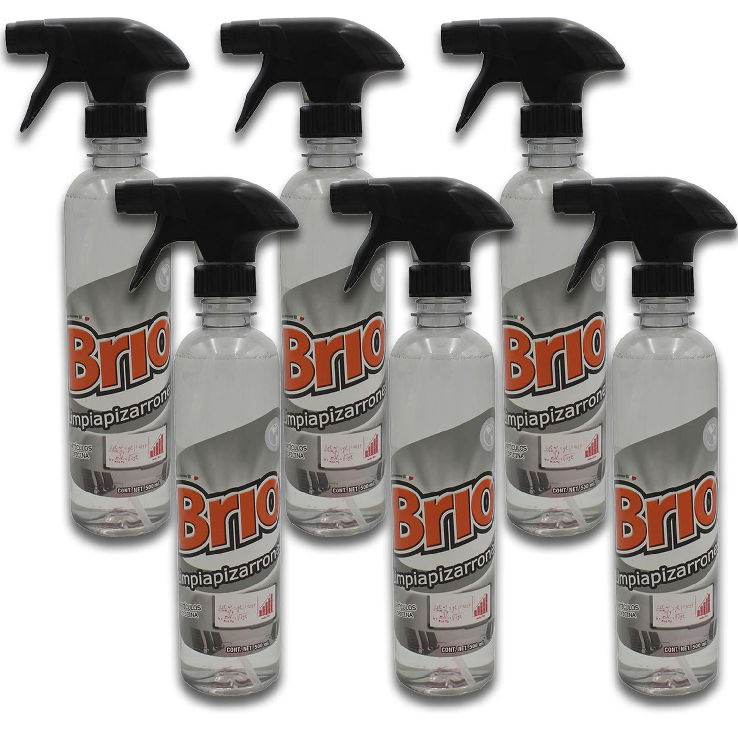 Limpiapizarrones 6PK BRIO 500ML BHLP500M-6 | Bodega Aurrera en línea