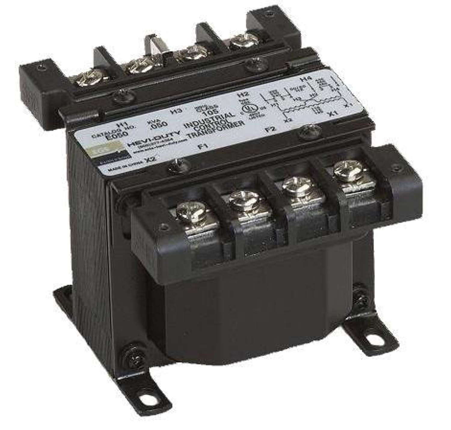 Sola Hevi-Duty Transformer, Control, 250VA, 120 x 240 Primary- 24 ...