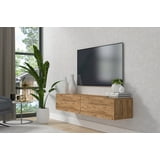 Alesandrini 53'' Floating Tv Stand Atlantic Pine - Walmart.com