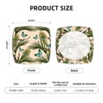 Balery Butterflies And Peacock Feathers Stretch Couch Cushion Covers ...