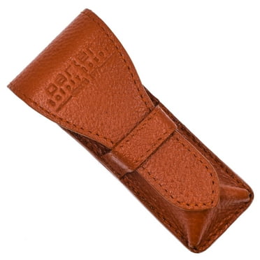 Parker Safety Razor, Genuine Saddle Leather Double Edge Safety Razor ...