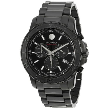 Movado Men's Series 800 Swiss Quartz Chronograph 42mm Watch - Black ...