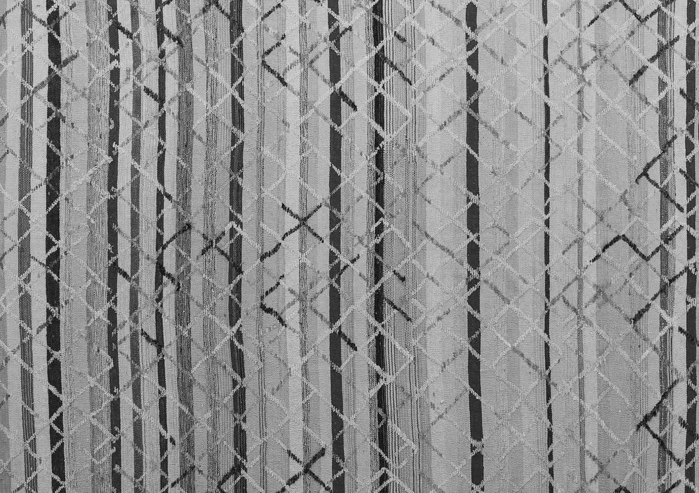 Ahgly Company Indoor Rectangle Abstract Gray Modern Area Rugs, 2' x 5 ...