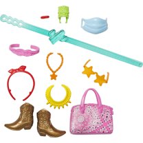 Barbie Chelsea Tea Party Accessory Pack with Floral Dress, Shoes ...