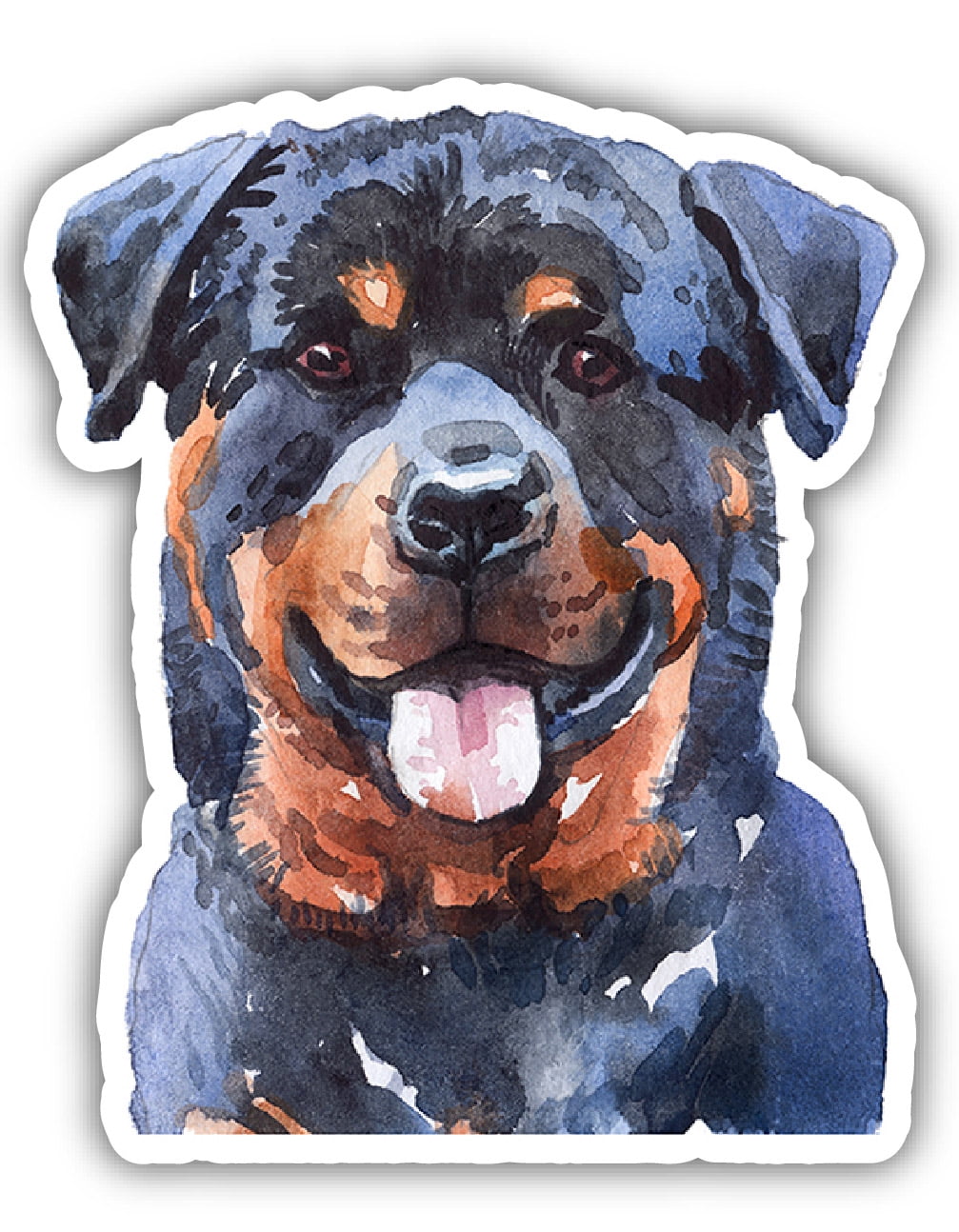 Rottweiler Sticker sheet Craft Supplies & Tools Embellishments etna.com.pe