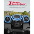 KEMIMOTO UTV 3-Speaker Radio Kit for Polaris Ranger XP 1000 - Walmart.com