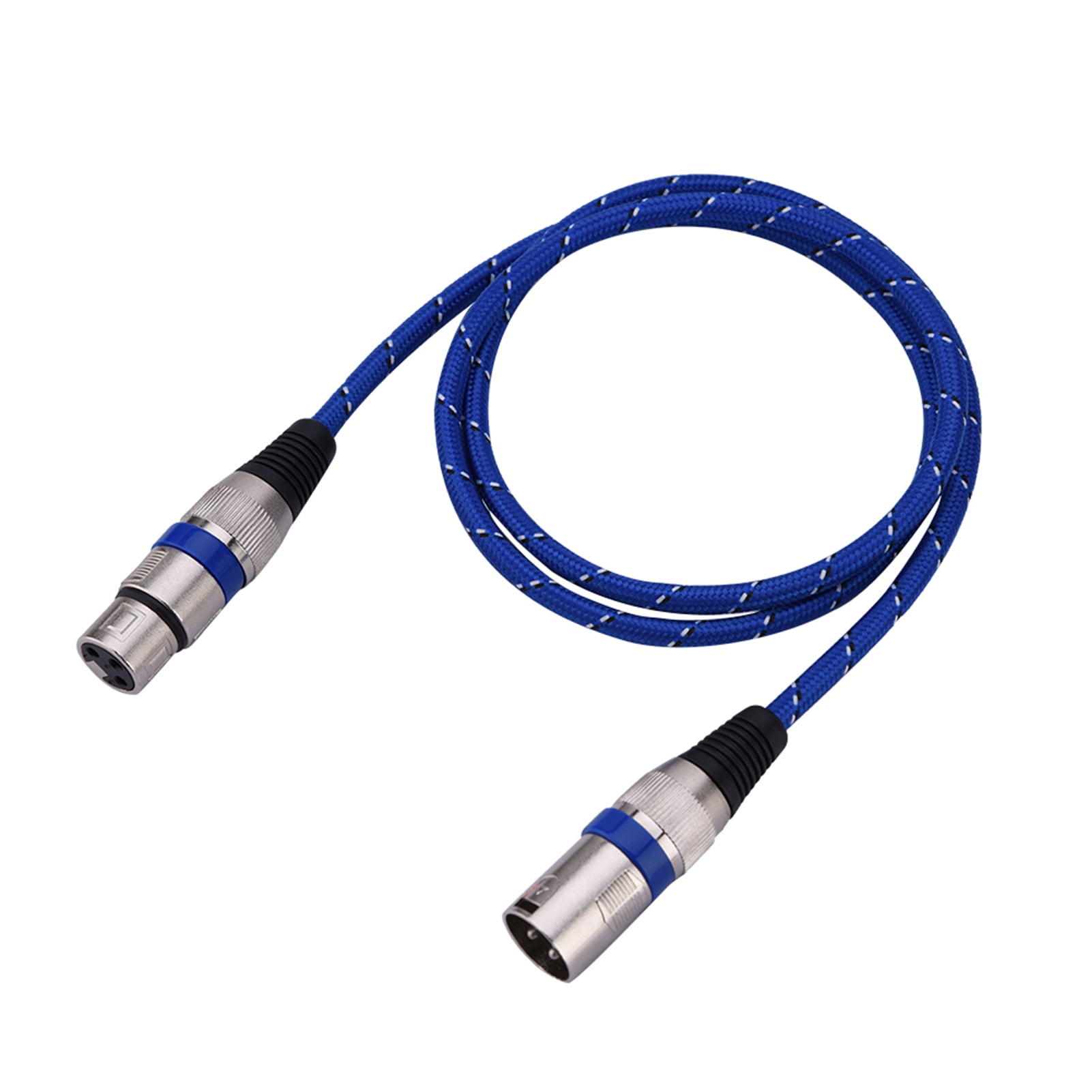 XLR macho a hembra enchufe equilibrio micrófono de 3 pines Cable de ...