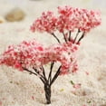 Goodhd 20Pcs Flowering Cherry Tree Plant Model Tree Railway Layout ...