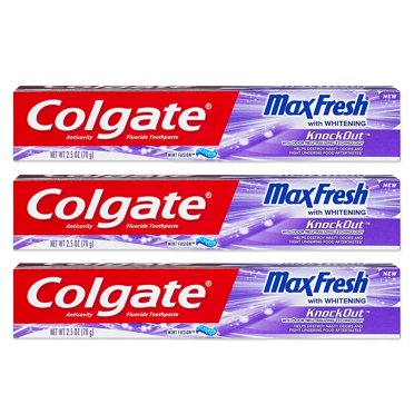 Colgate Max Fresh Liquid Gel 2-in-1 Toothpaste and Mouthwash, Cool Mint ...