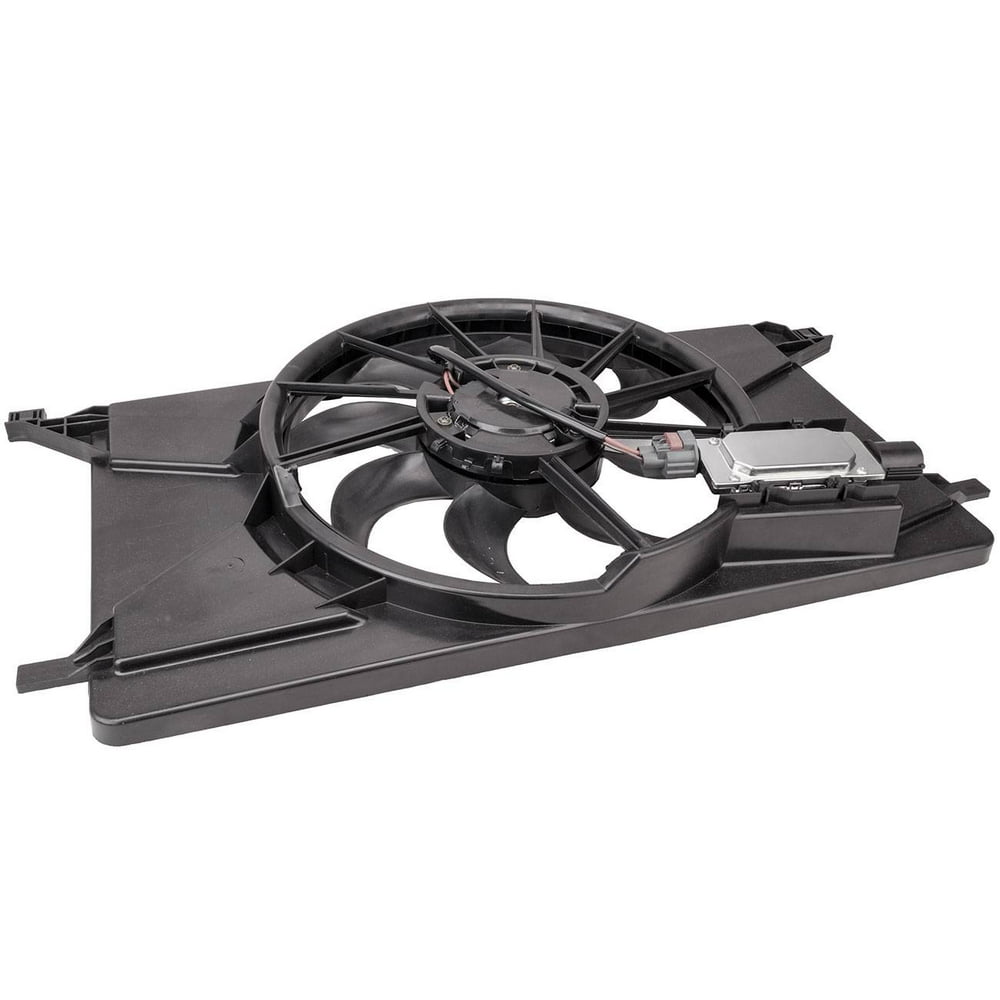 TOPAZ BV6Z-8C607-K Radiator Condenser Cooling Fan Assembly for 2012 ...
