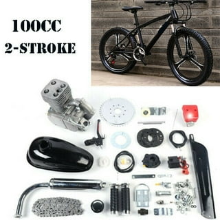 Miumaeov 49CC 4-Stroke Motorized Bicycle Kit Gas 28’’ V Frame Bike 26’’ ATV Bike Petrol Bike ...