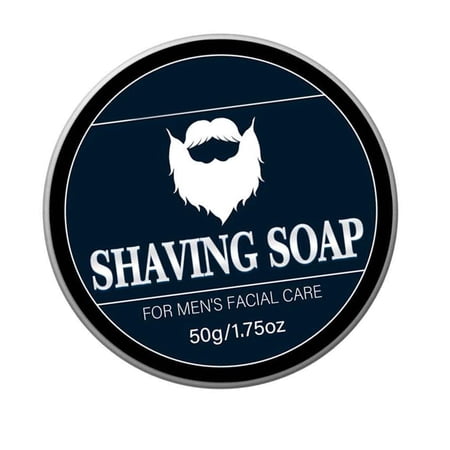 Men's Shave Soap, Rich Lather Facial Care Wet Shave Smooth Foaming ...