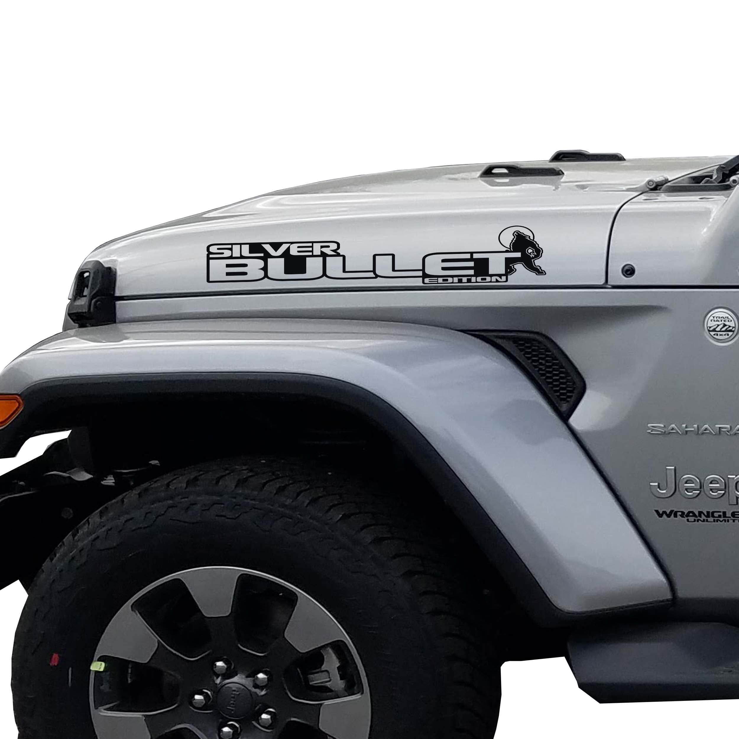 Collectible Decals Silver Bullet (Silver Billet) Edition Side Hood ...