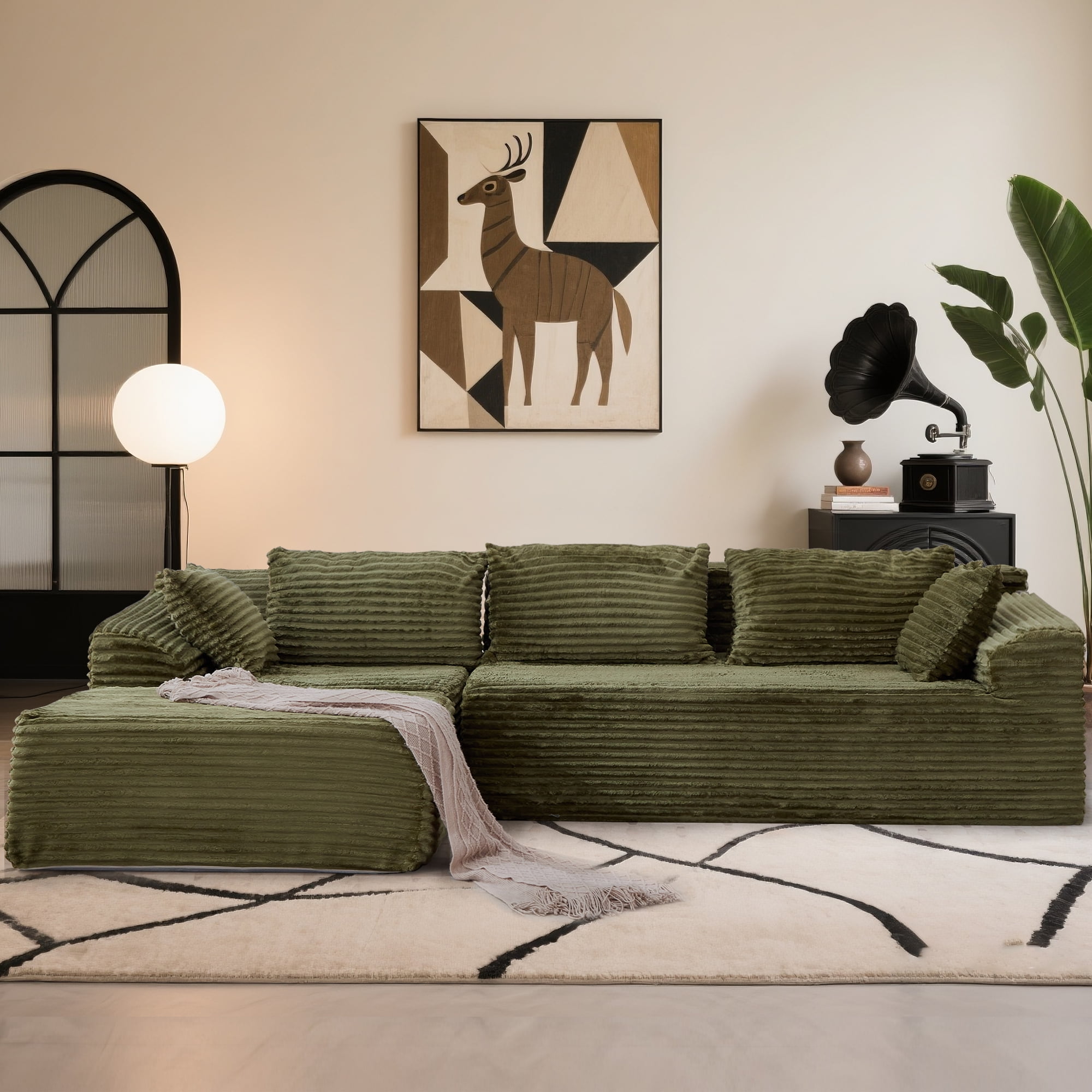 Click here for Korser 108 Boneless Couch With Deep Seat Cloud Sec... prices