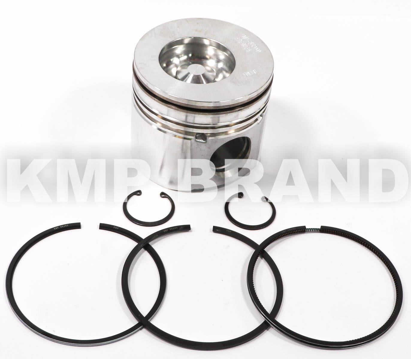 PISTON, CLIPS & RINGS 4089726 for Cummins - Walmart.com