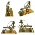 Metal Experiment Model Portable & Fascinating Stirling Engine Model ...