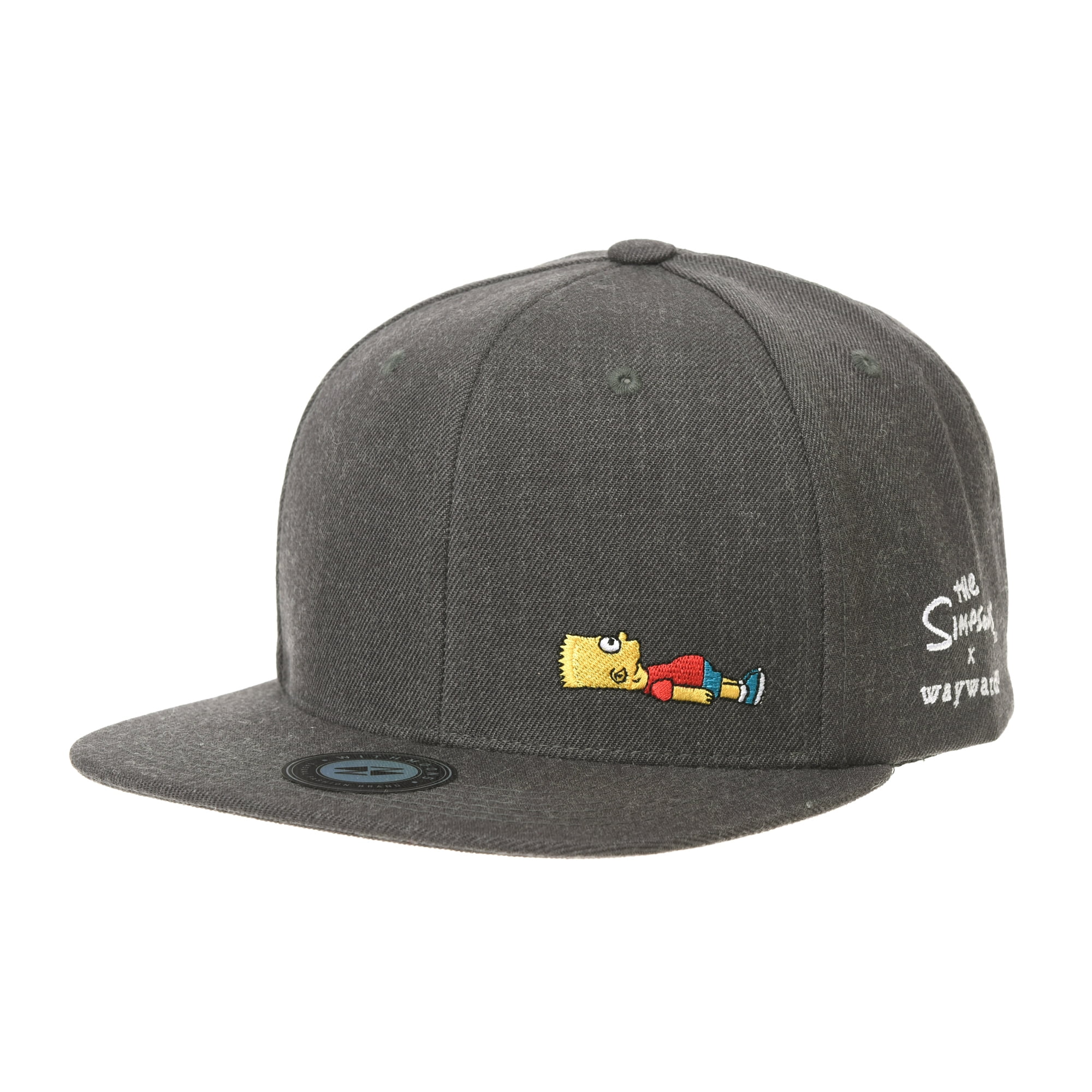 WITHMOONS The Simpsons Baseball Cap Bart Simpson Lying Down Snapback ...