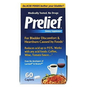 Prelief Acid Reducer Pills, Heartburn and Reflux Treatment Tablets, 300 ...