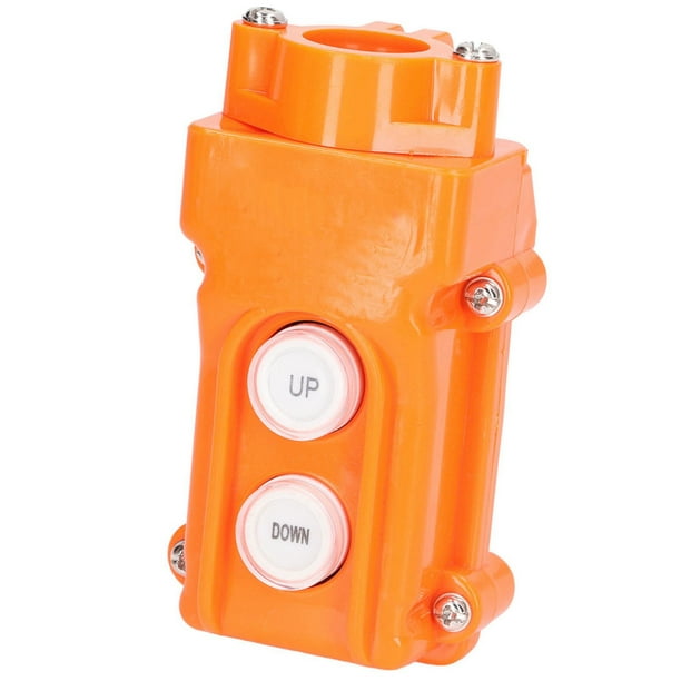 Crane Push Button Switch, Plastic + ABS Shell IP65 Cranes Pendant Control Station For Remote ...