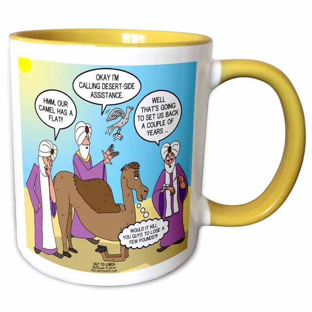 "3dRose Wisemen Travel Problems with their camel causing delays - Two ...