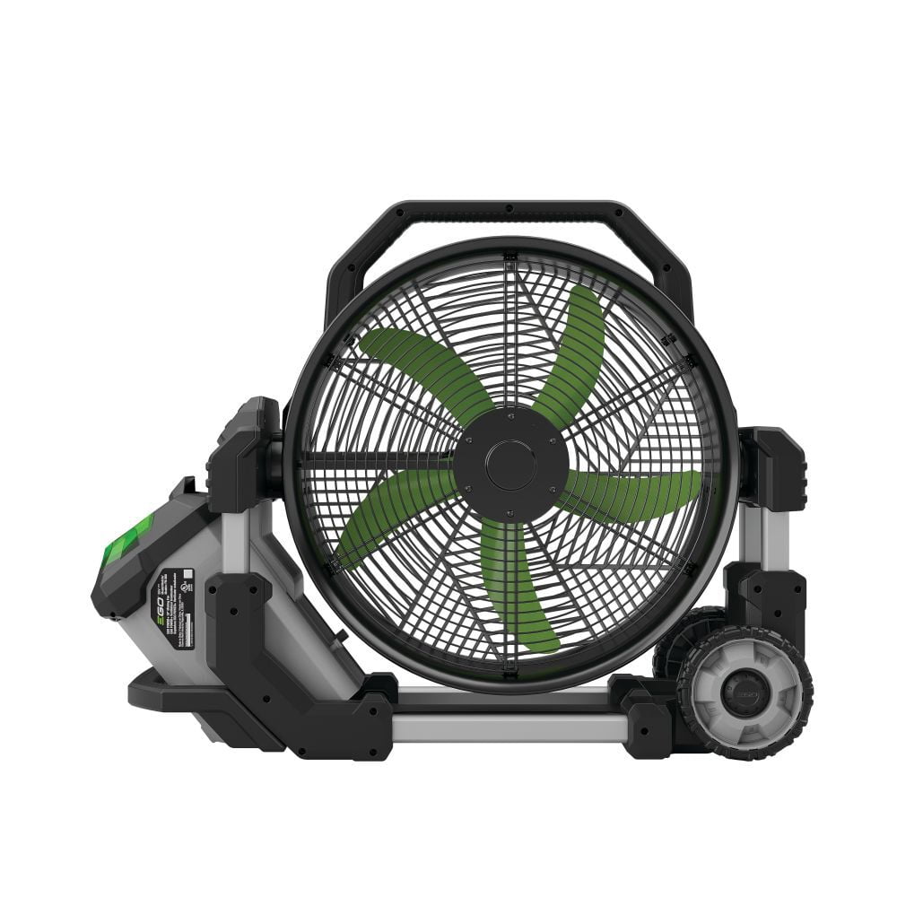 Ego Power+ 18” Outdoor Misting Fan, Patio Mister, Battery Powered ...