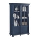 Ameriwood Home Aaron Lane Bookcase with Sliding Glass Doors, Multiple ...