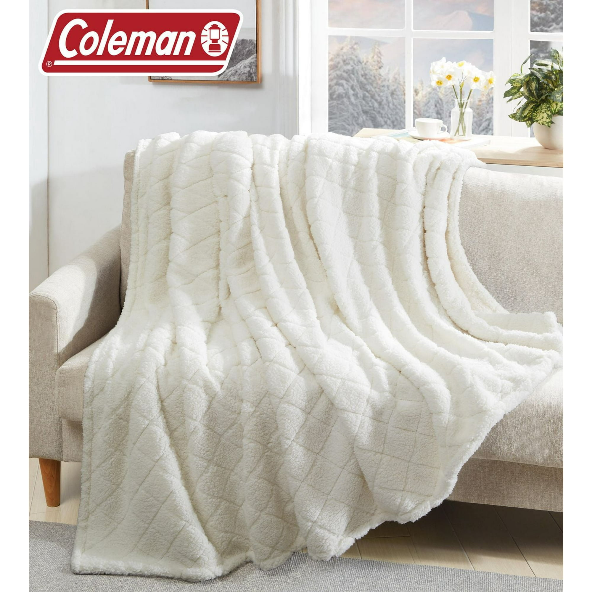 Click here for Coleman Certified Oversized Sherpa Blanket prices